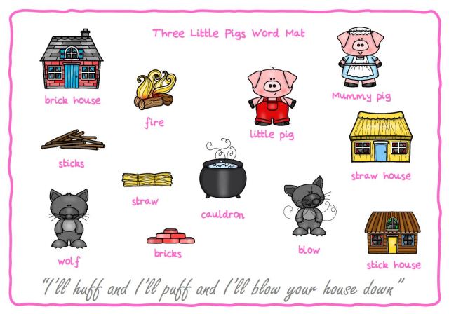 Three Little Pigs Setting Description